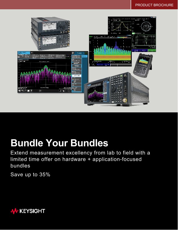 Bundle Your Bundles PDF Asset Page | Keysight